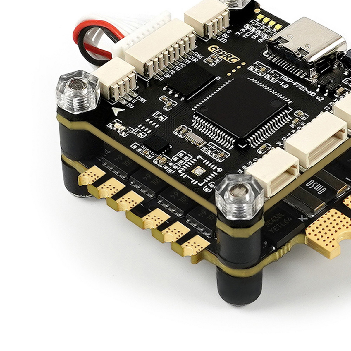 GEPRC TAKER F722 BLS 60A STACK flight controller and ESC for 3 to 5 in ...