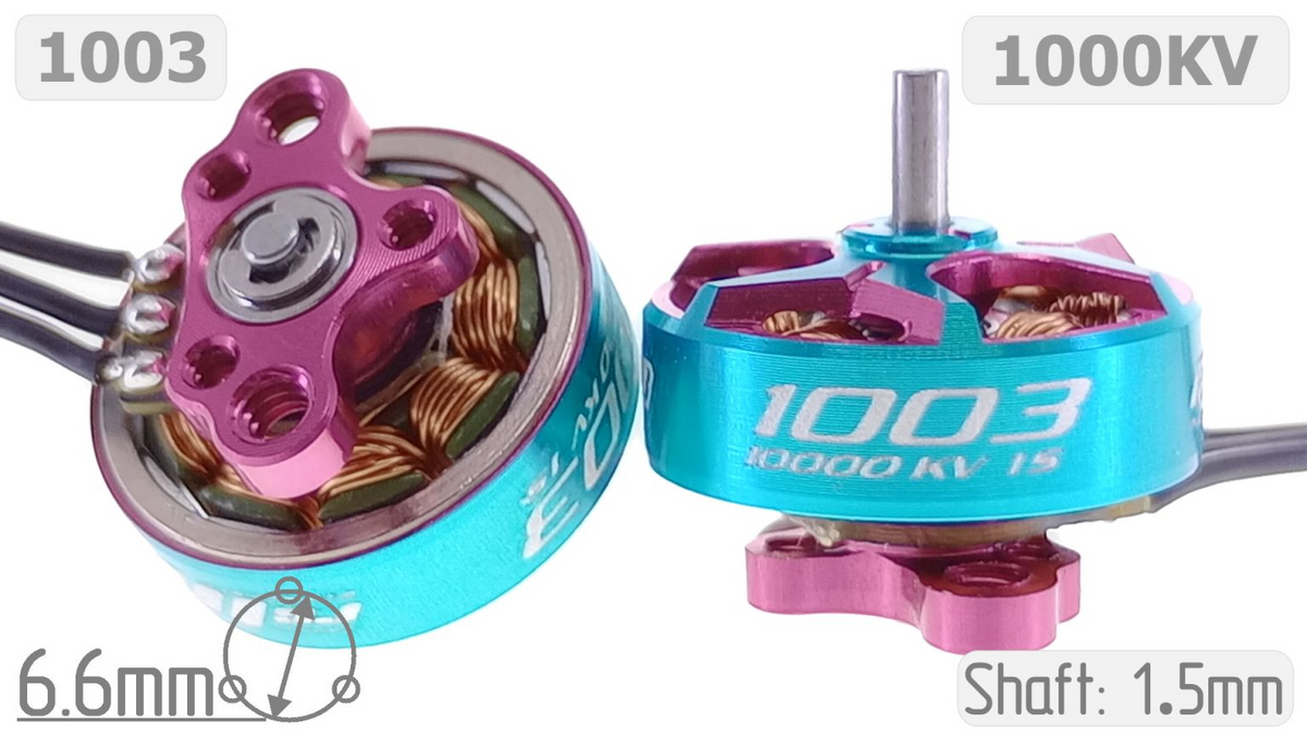 RCinpower Brushless Motor GTS V3 1003 10000kv – FPVTHAI