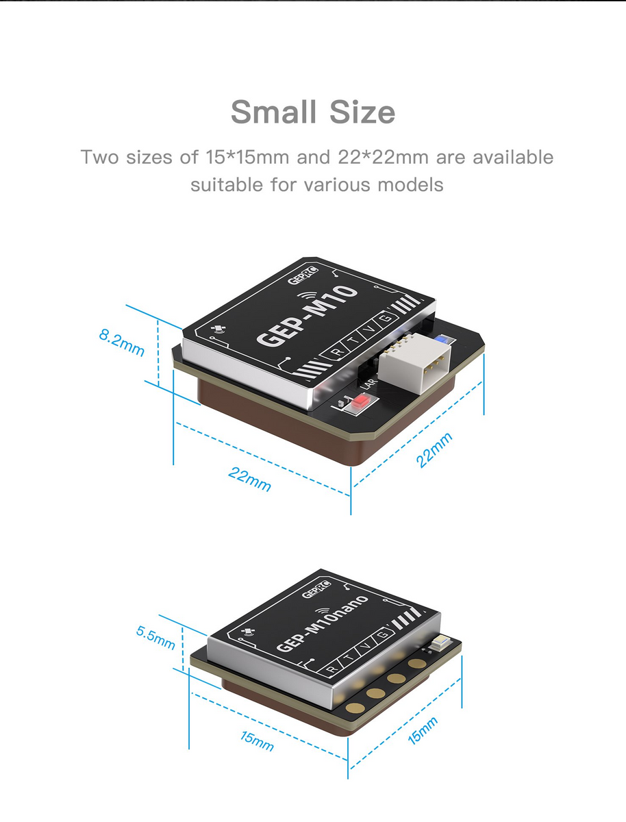 GEP-M10 Nano series 15mm x 15mm – FPVTHAI